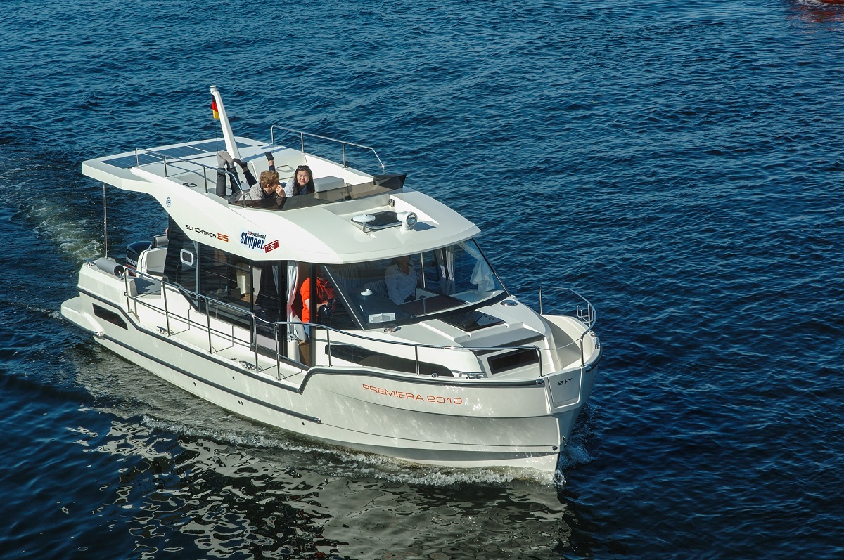 Test: Balt Suncamper 35 - Skipper Bootshandel