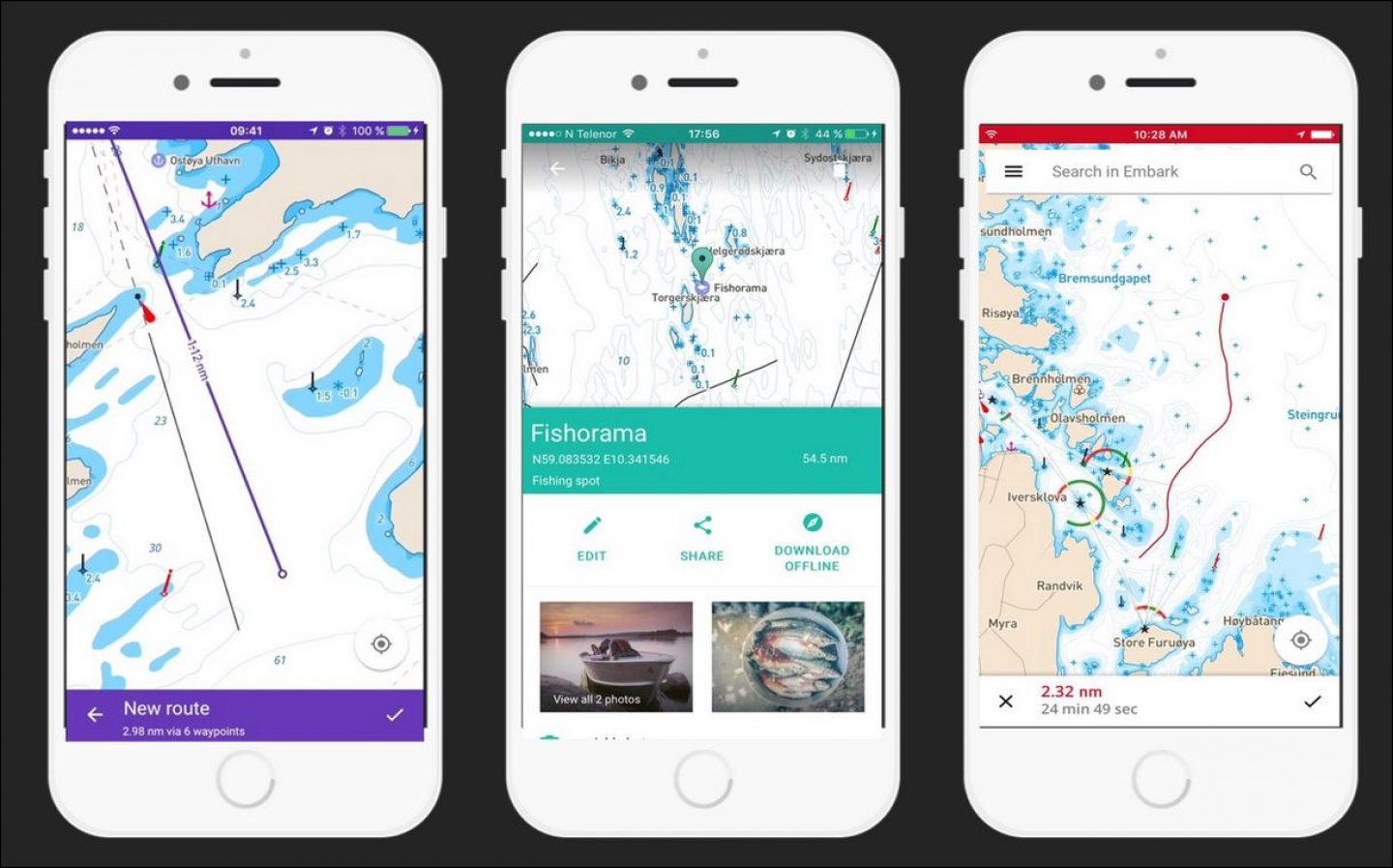 Griffbereit und gut geführt – C-MAP App - Skipper Bootshandel