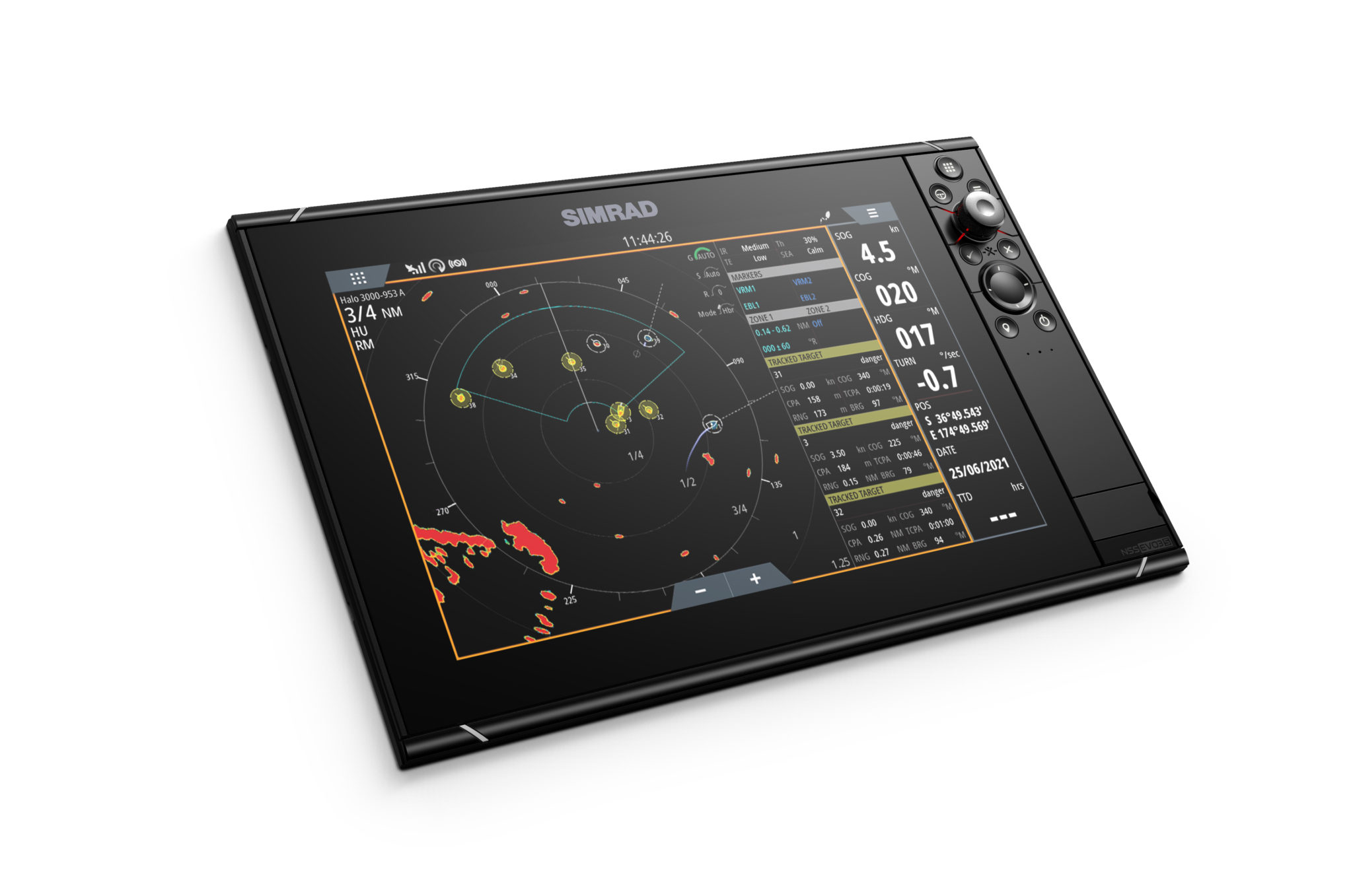 Noch besser: Halo 2000 und Halo 3000 Radar von Simrad